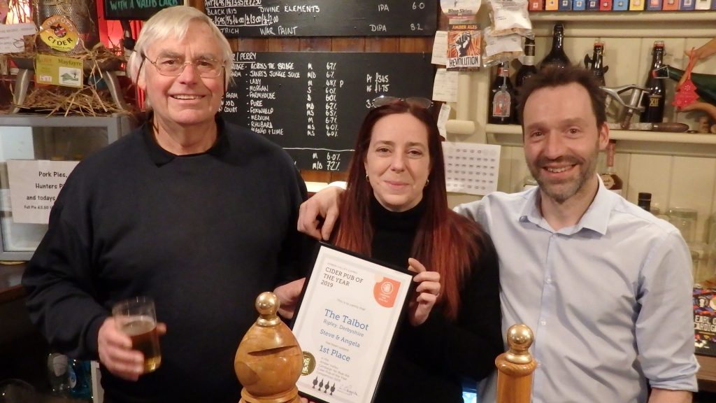 Cider Pub of the Year - Welcome to Amber Valley CAMRA